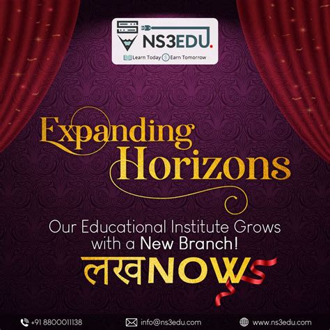 Ns3edu Lucknow On Linkedin Newbeginnings Branchopening