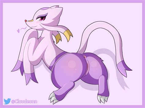 Rule 34 Anthro Anus Ass Blush Cloudeon Female Generation 5 Pokemon Genitals Heart Hi Res
