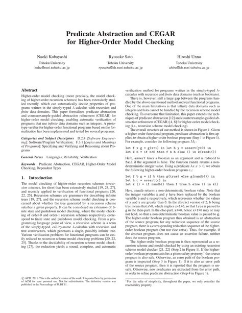pdf predicate abstraction and cegar for higher order model checking