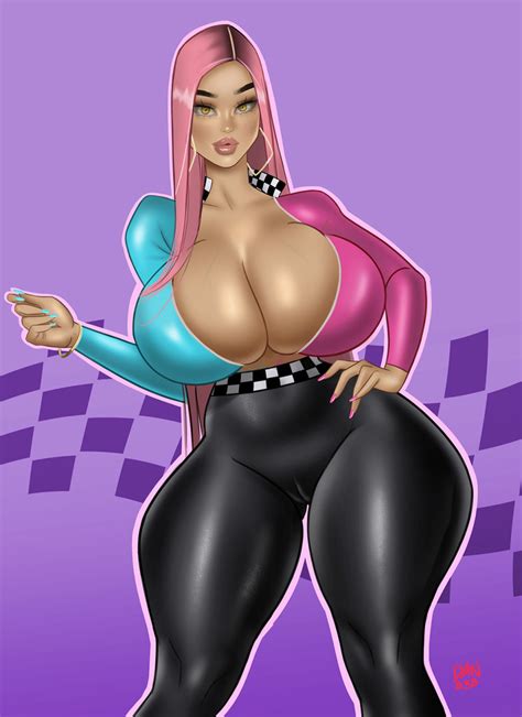 Rule 34 B3b Big Breasts Breasts Female Thick Ass Thick Thighs