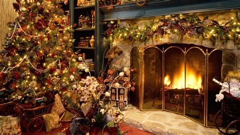 100 Vintage Christmas Wallpapers