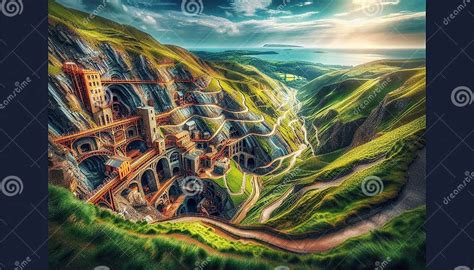 Copper Extraction Refers To The Methods Used To Obtain Copper From Its Ores Stock Image Image