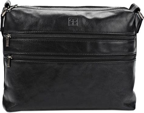 Мужская кожаная сумка Sergio Belotti 9573-milano-black — купить в ...