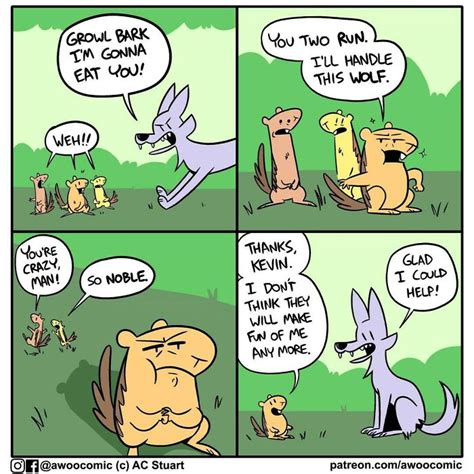 Awoo 30 Sweet And Silly Comics About Wolves Of The Woodland By This