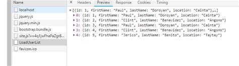undefined result on ajax request asp core mvc stack overflow