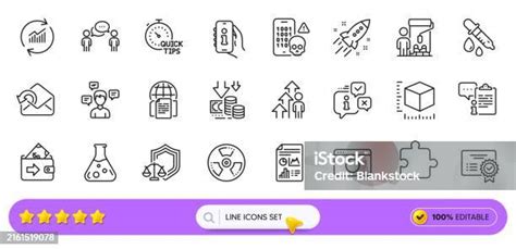 웹 앱용 시작 로켓 인터넷 문서 및 화학 실험실 라인 아이콘 픽토그램 아이콘입니다 선 아이콘 벡터 검색에 대한 스톡 벡터 아트 및 기타 이미지 Istock