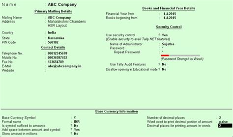 creating and maintaing a company