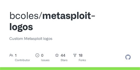 Github Bcolesmetasploit Logos Custom Metasploit Logos