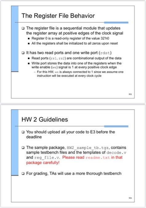 solved hw 2 instruction decoder a goal design a mips