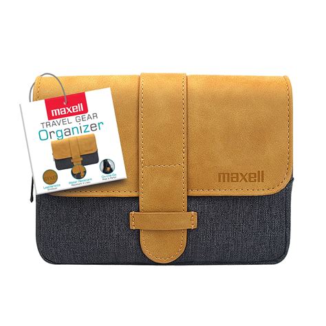 Maxell Electronics Storage Case Leatherette
