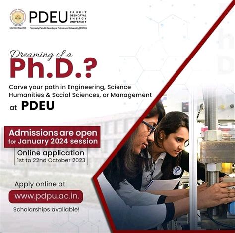Department Of Physics Pdeu On Linkedin Pdeu Physics Phd Jan2024 Science Technology