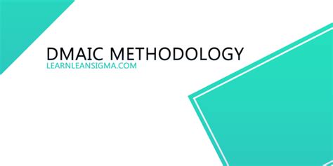 What Is DMAIC In Sigma Learn Lean Sigma