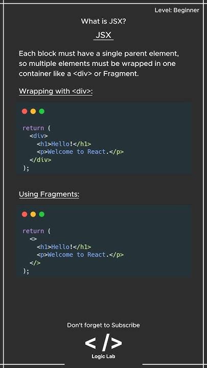 React Interview Question Jsx Reactjsinterviewquestions Reactjs Youtube