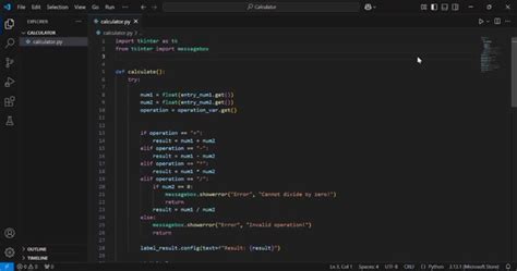 pratiksha shattigar on linkedin python tkinter calculator