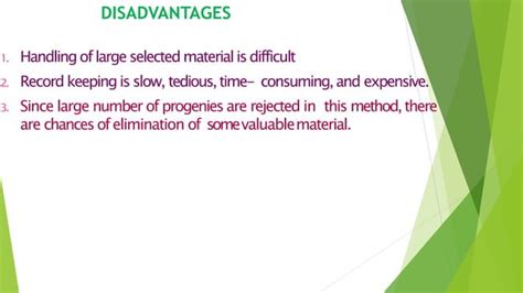 Handling Of Segregating Generations Pptx