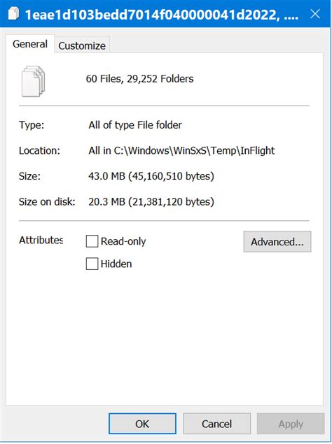 Cleaning Up The Winsxs Temp Folder Windows 10 Forums