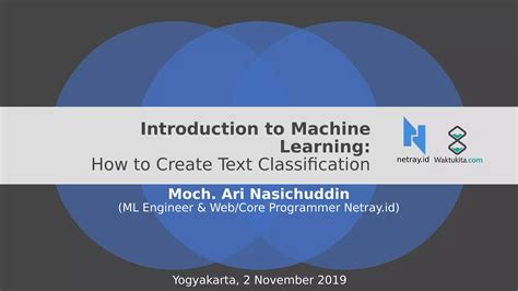 Introduction To Machine Learning How To Create Text Classification Ppt