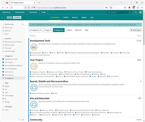 Is The Side Bar Ready For Prime Time Website And Forum Arduino Forum