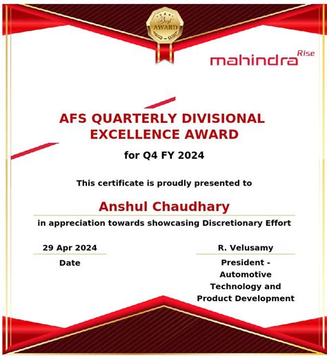 Anshul Chaudhary On Linkedin Im Thrilled To Share That I Have Been