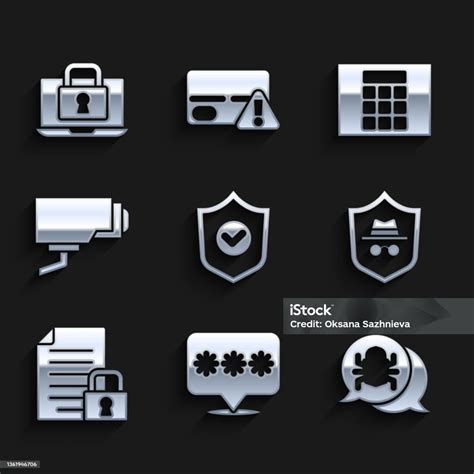 Set Shield With Check Mark Password Protection System Bug Incognito Mode Document And Lock