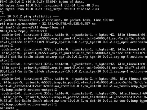 How Do I View The Hard Timeout Value On An Openflow Switch In Mininet