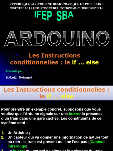 04 Ardouino Les Instructions Pdf