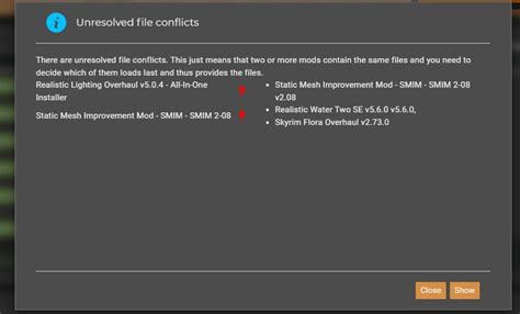 Mod Conflicts R Skyrimvr