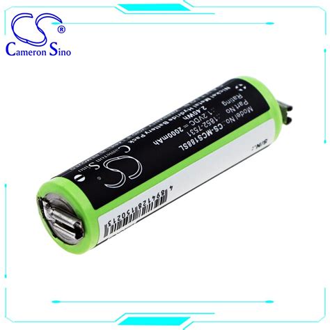 Cameron Sino 12 V 2000mah Ni Mh Akku Für Moser Ch Vicedeal