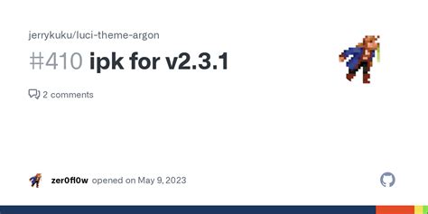 Ipk For V Issue Jerrykuku Luci Theme Argon GitHub