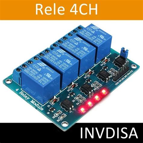 Modulo Canales Relevador Rele Relay V Arduino Ch MercadoLibre
