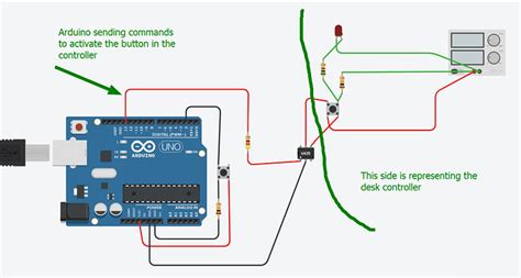 Use Arduino To Activate Standing Desk Controller Device Hacking Arduino Forum