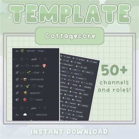 Discord Server Rules Template Etsy