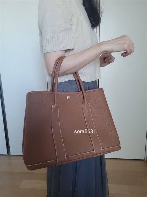 에르메스 가든파티 36 네곤다 골드 언박싱 네이버 블로그