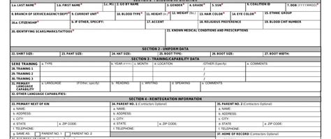 Dd Form 1833 Isoprep ≡ Fill Out Printable Pdf Forms Online Dd Form 1833 Isoprep ≡ Fill Out Printable Pdf Forms Online