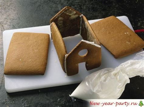 Пряничный домик пошаговый рецепт с фото