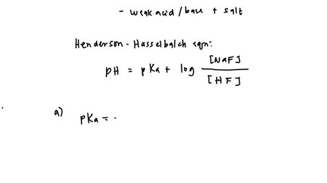 solved consider a buffer solution that contains 0 20 m hf and 0 30 m