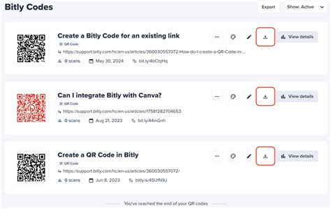 How Do I Download A Bitly Code Bitly Support