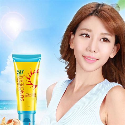 Spf 30 Sunscreen Uv Protection Skin Moisturizing Sunscreen Lotion For Face Body 80g Fruugo Uk