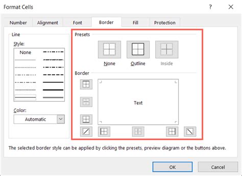 How To Create A Custom Border In Microsoft Excel