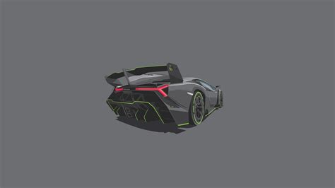 Lamborghini Veneno Art Wallpaper Hd Vector 4k Wallpapers Images And