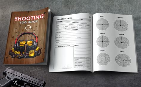 Shooting Log Book Detailed Shooting Journal For Shooters