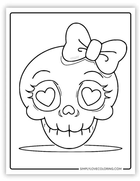 Unleash Your Creativity With Skulls Coloring Pages