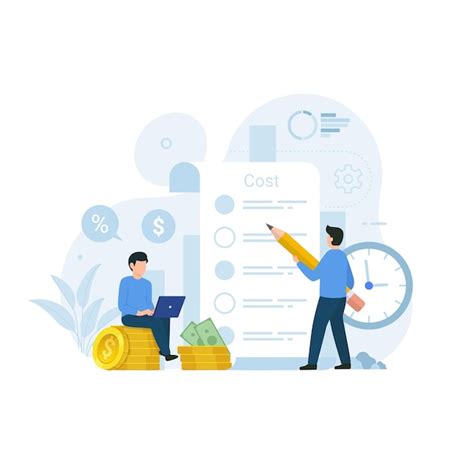 Premium Vector Cost Optimization Concept Set Idea Of Financial And