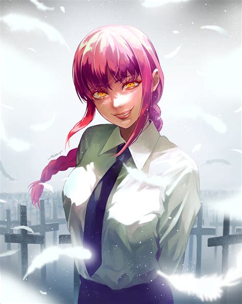 Makima Chainsaw Man Image By Moroi Zerochan Anime Image