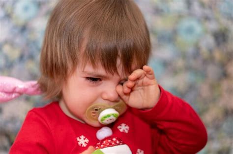 Premium Photo Cute Girl With Pacifier