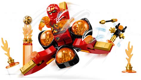 Bricker Конструктор LEGO Kai s Dragon Power Flip