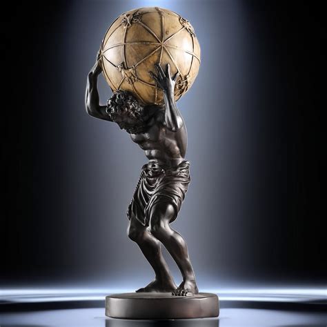 Atlas Greek God Statue