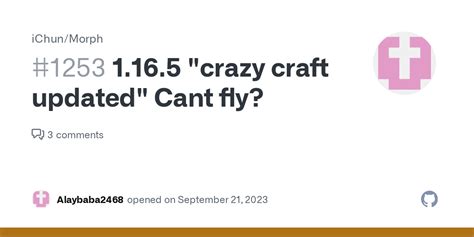 1 16 5 Crazy Craft Updated Cant Fly Issue 1253 IChun Morph GitHub