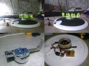 LED POV CLOCK ARDUINO PRO MINI Duino