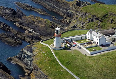 Galley Head Lighthouse In 40 Miles West Of Cork Dun Deide Headland